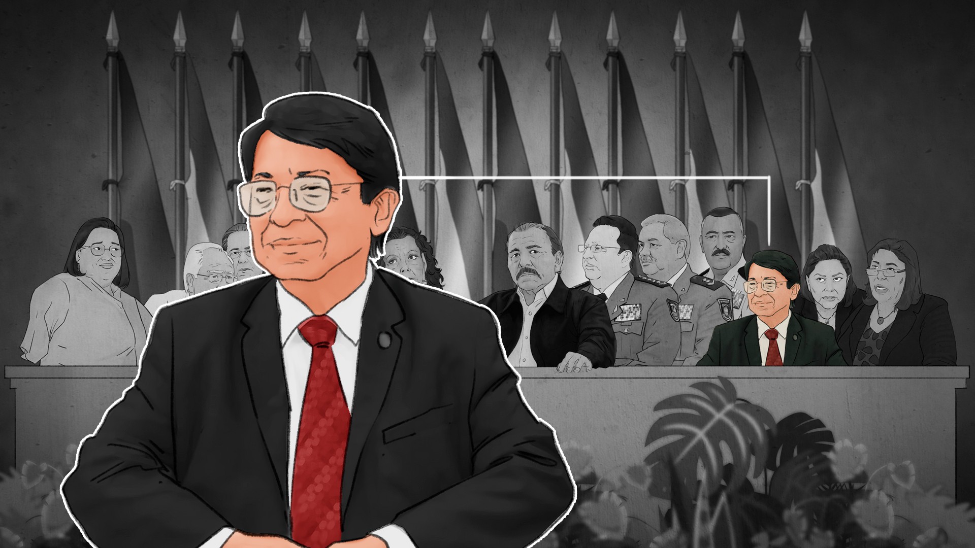 A la mesa con Daniel Ortega: los leales que se sientan junto a él ...