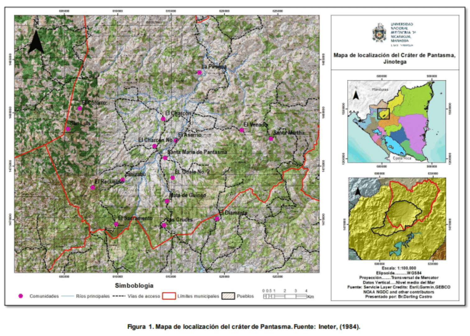 Cráter de Pantasma, uno de los más importantes del mundo - Nicaragua ...