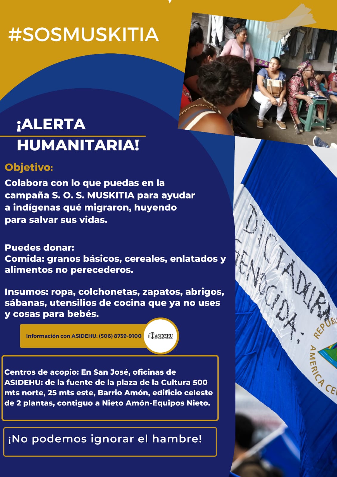 Miskitos nicaragüenses sufren "crisis humanitaria extrema" en Costa ...