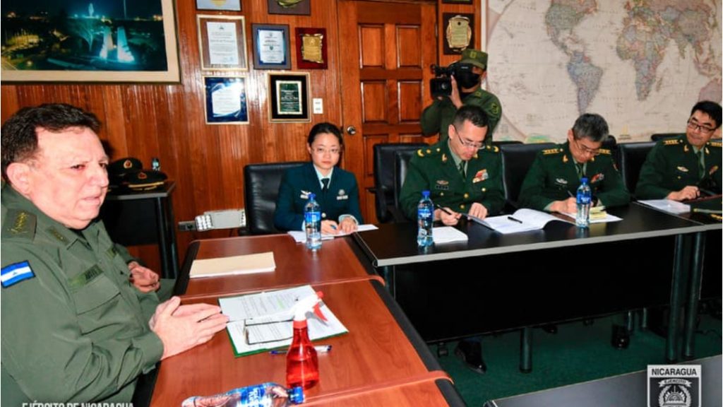 Ejército de Nicaragua quiere fortalecer "cooperación" con Ejército de China - Nicaragua Investiga