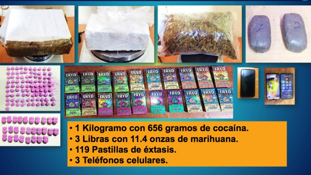 Policía incauta más de 100 pastillas de éxtasis en Nicaragua